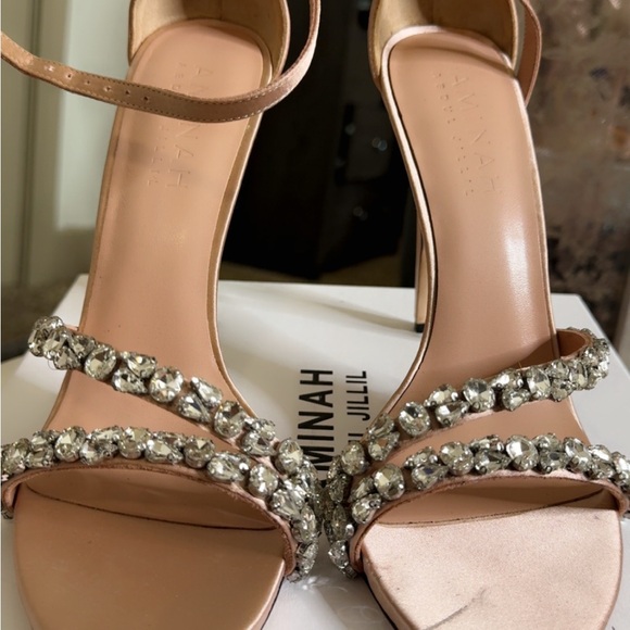 Aminah Abdul Jillil | Shoes | Aminah Abdul Jallil Womens Pink Crystal ...